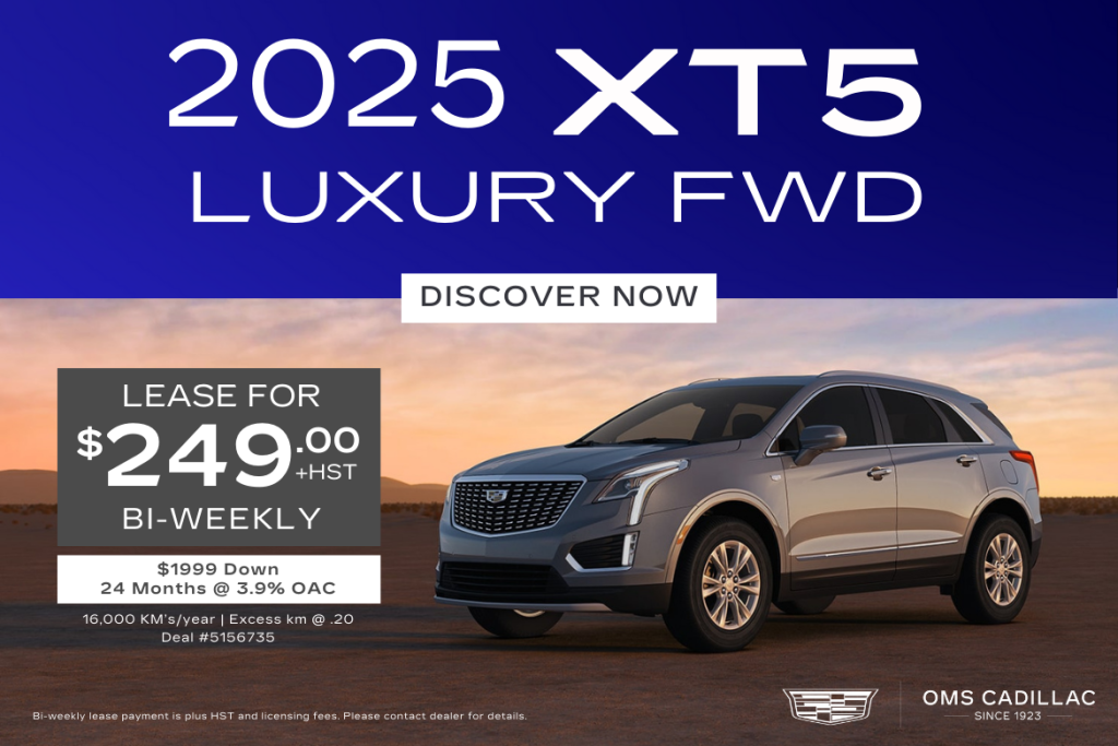 OMS Cadillac | New & Preowned Dealership in Oshawa