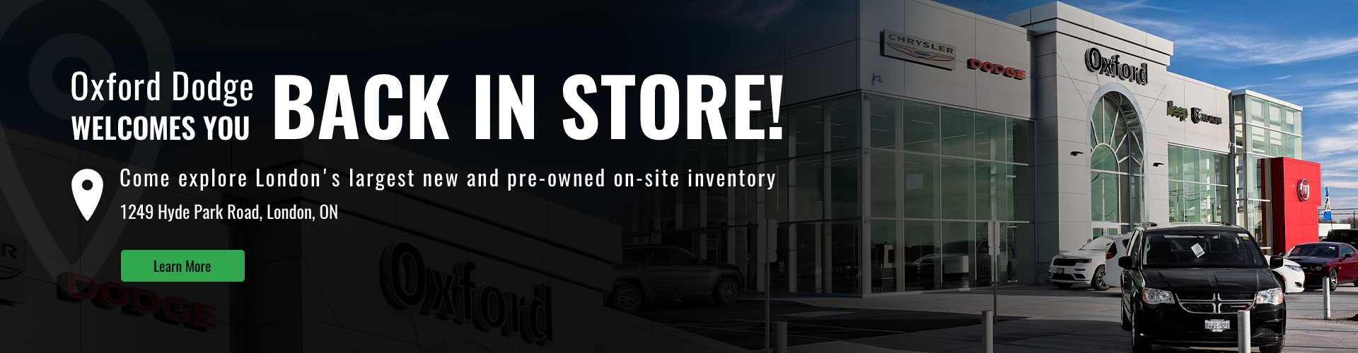 Oxford Dodge Chrysler | New & Preowned Dealership in London, Ontario