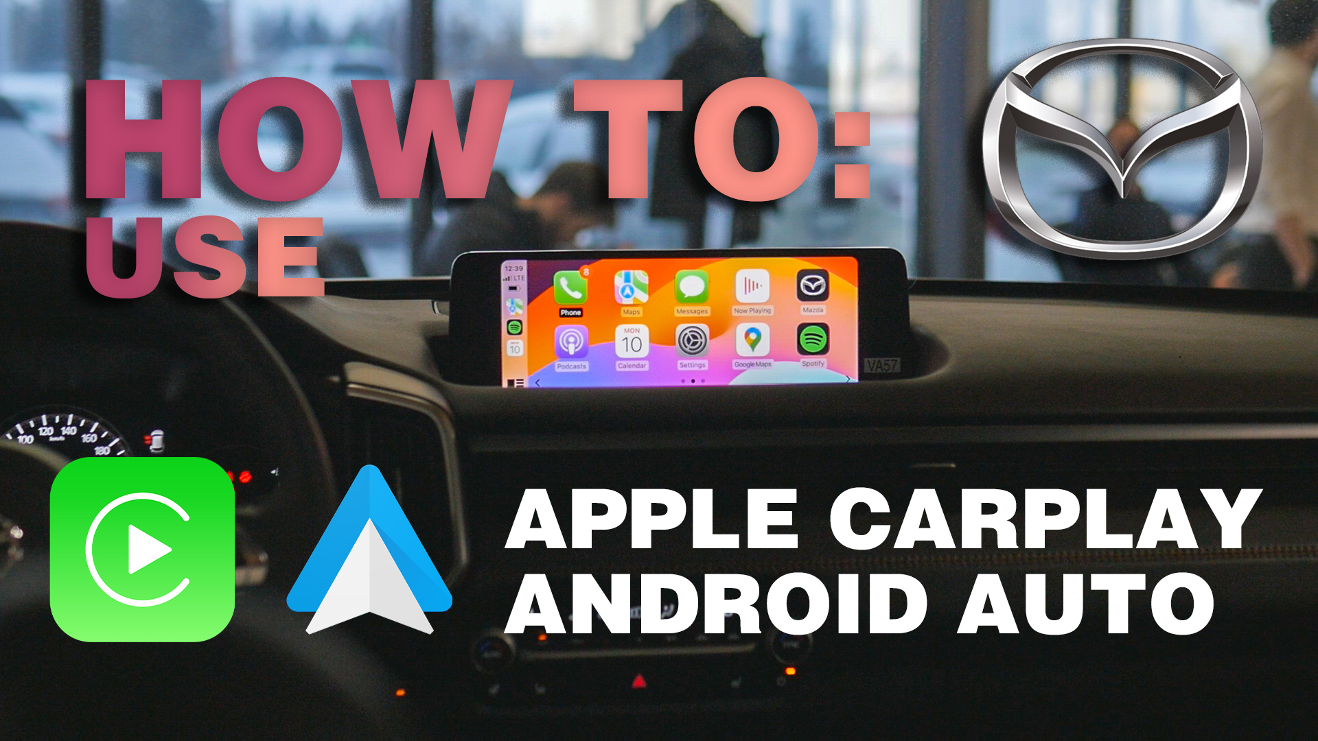 How To Connect Apple Carplay Or Android Auto In Your Mazda Park Mazda