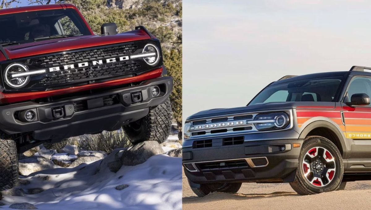 2023 Ford Bronco vs. 2023 Ford Bronco Sport - Performance Ford Windsor