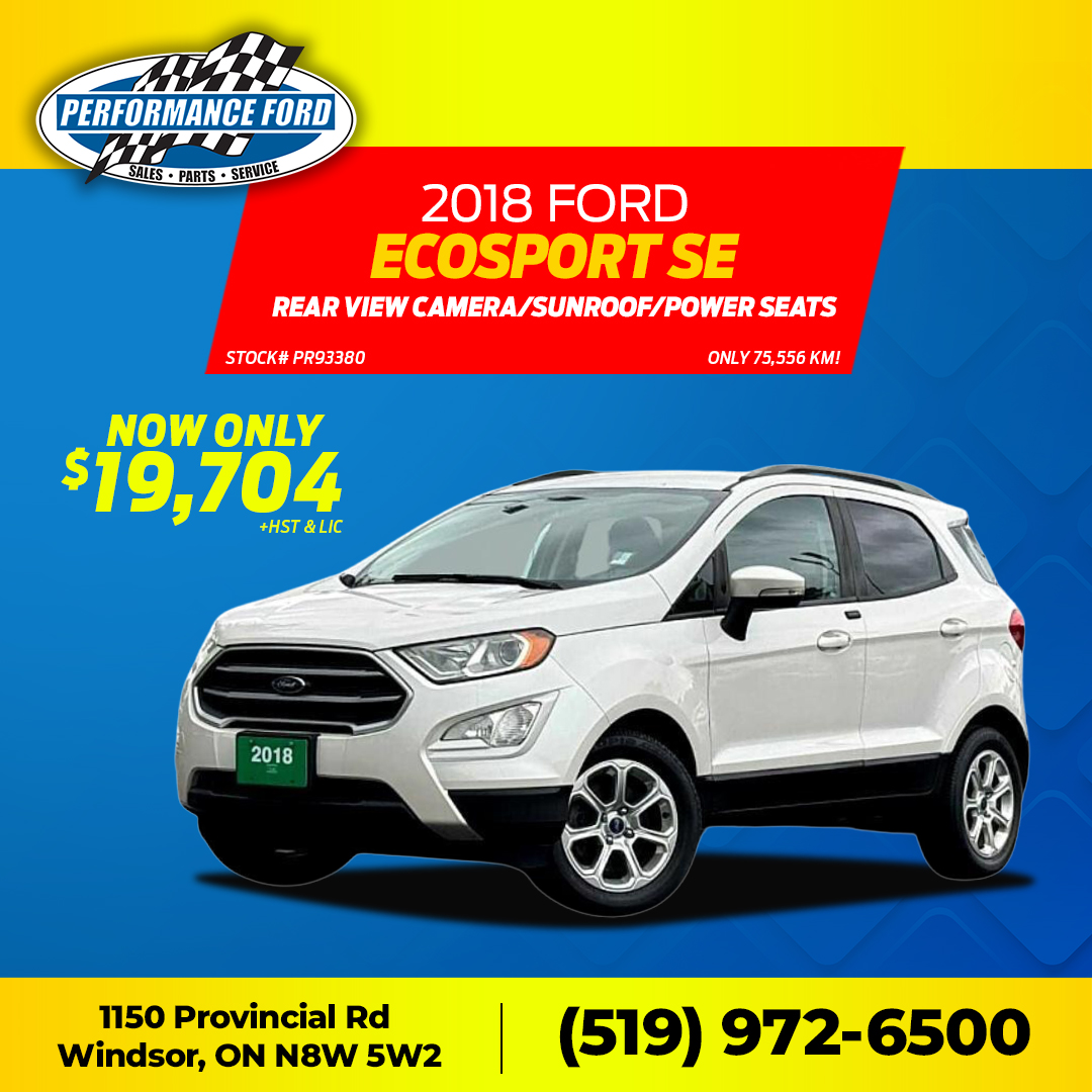 Used Vehicle Offers | Windsor Ford Dealer | Performance Ford