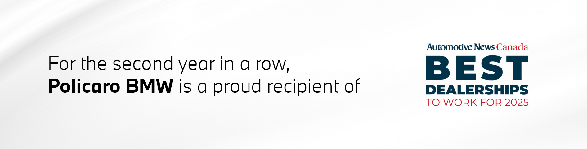 New & Used BMW Car Dealership in Brampton, ON | Policaro BMW