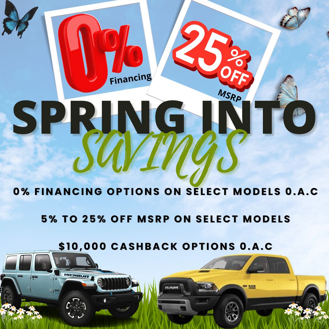 New Vehicle Specials | Rainbow Chrysler in Prince Rupert, BC