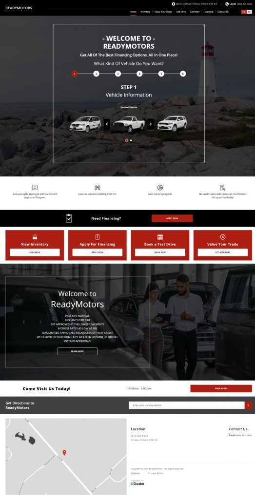 ReadyMotors: New & Used Dealership | Ottawa, Ontario
