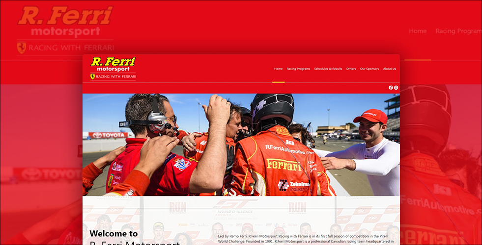 R. Ferri Motorsport: Ferrari Racing | Toronto, Ontario