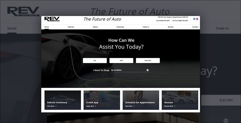 Rev Auto Group: Used Vehicles & Financing | Regina