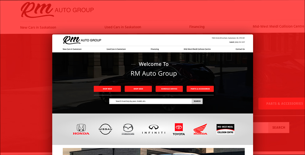 RM Auto Group: New & Used Dealers | Saskatoon, SK