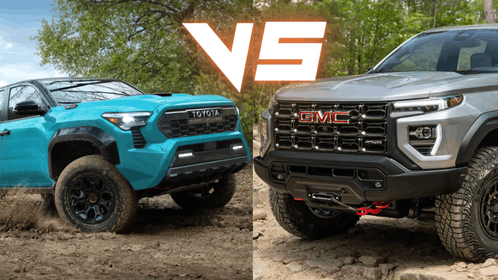 2026 Toyota Tacoma TRD Off-Road Premium vs 2026 GMC Canyon AT4X ...