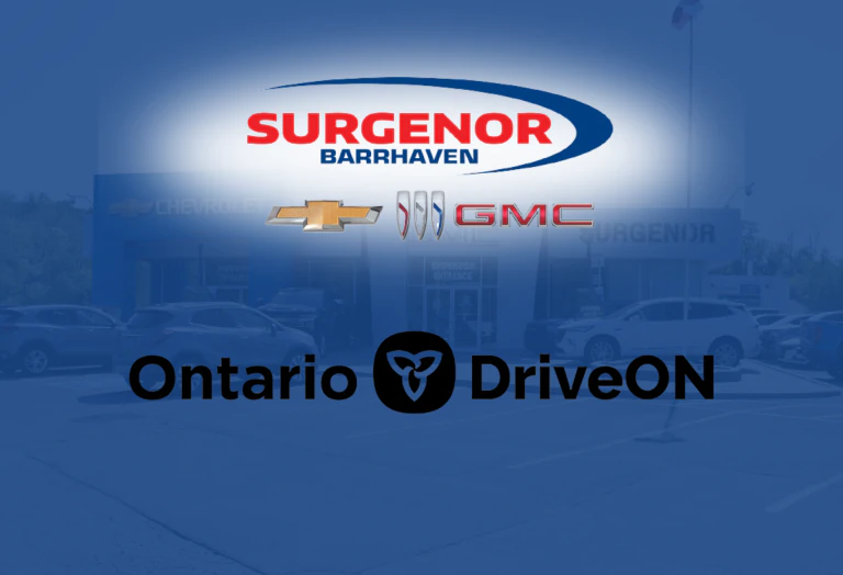 Ontario DriveON Program - Surgenor Barrhaven Chevrolet Buick GMC