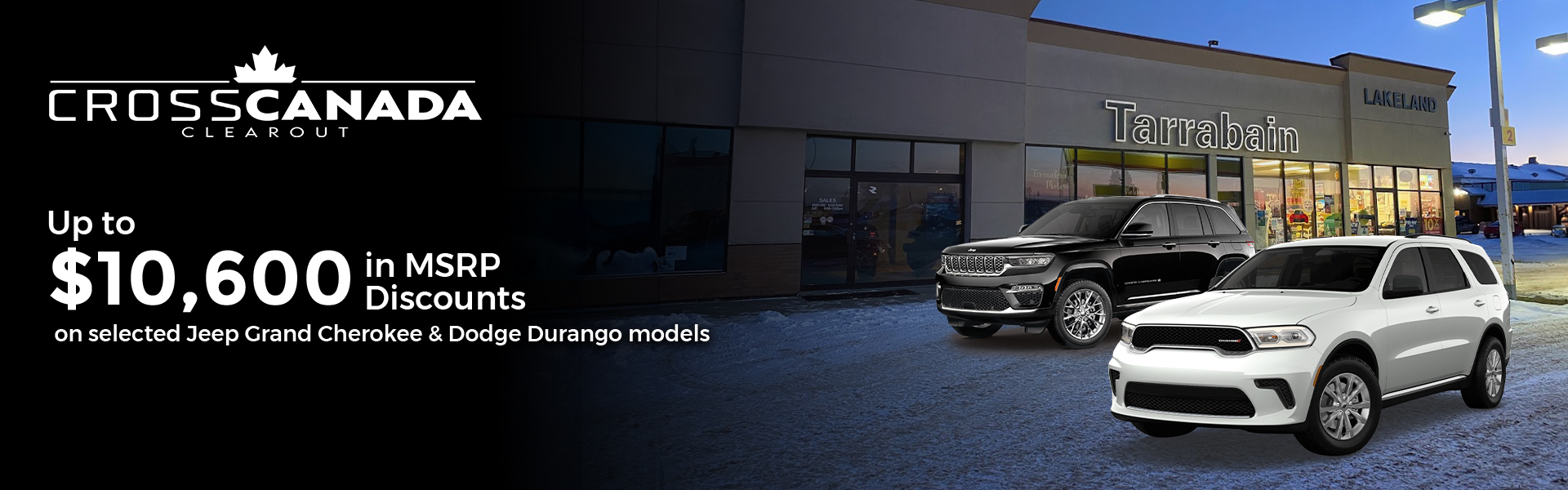 Tarrabain Dodge, Ram, Jeep & Chrysler Dealer | Lac La Biche