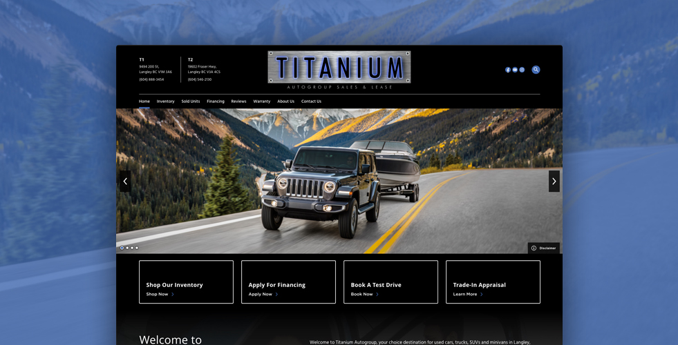 Titanium Autogroup: Premium Pre-Owned Car Dealership in Langley, BC