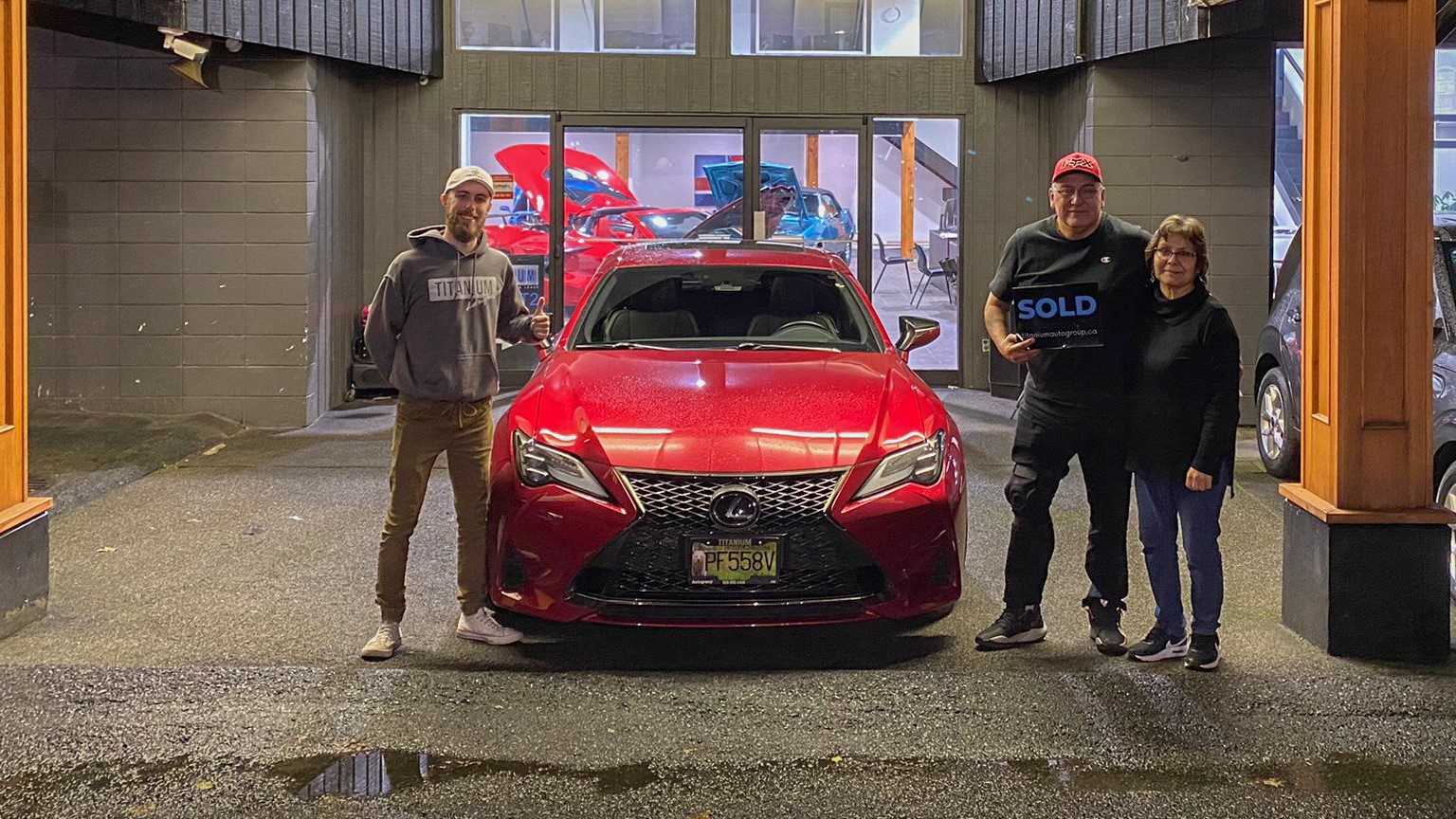 Robert & Krista - Lexus RC300 - Titanium Autogroup