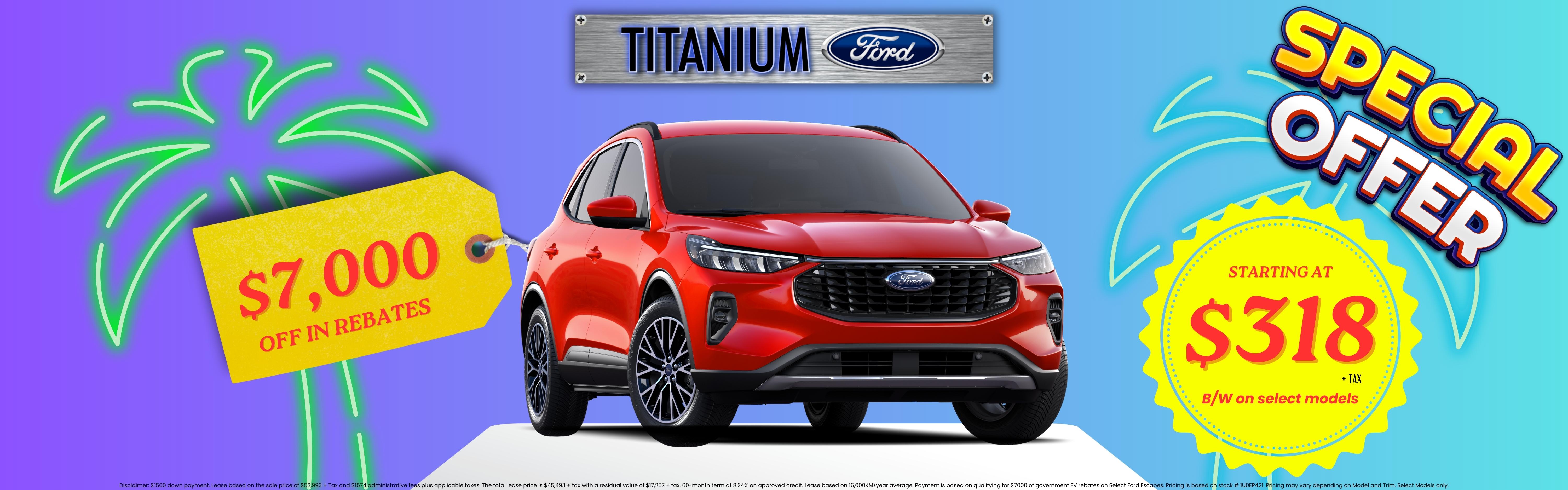Titanium Ford | Ford Dealership | Used Ford for Sale in Surrey
