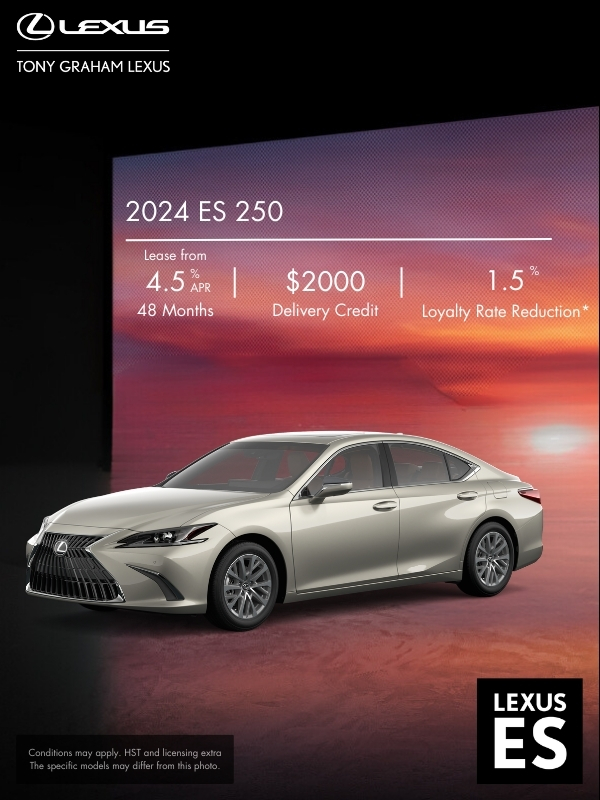 Manufacturer Programs | Tony Graham Lexus in Ottawa, Ontario