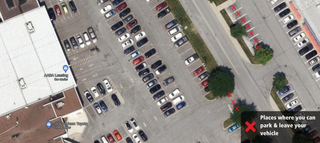 After hours vehicle drop off - Tony Graham Toyota