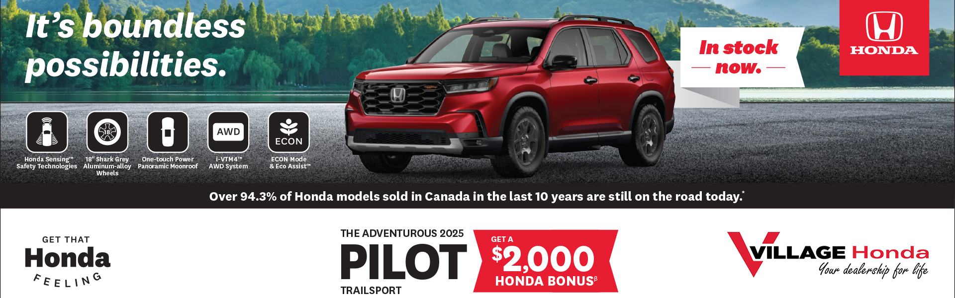 Village Honda: New & Used Dealer | Calgary, Alberta