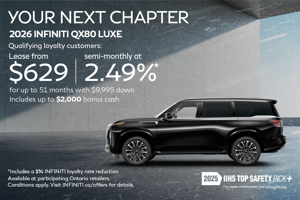 Woodchester INFINITI: New & Used Dealer | Mississauga, ON